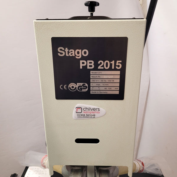 Used / Pre-owned Stago PB 2015 Twin Hole Paper Drill (Bench Top ...