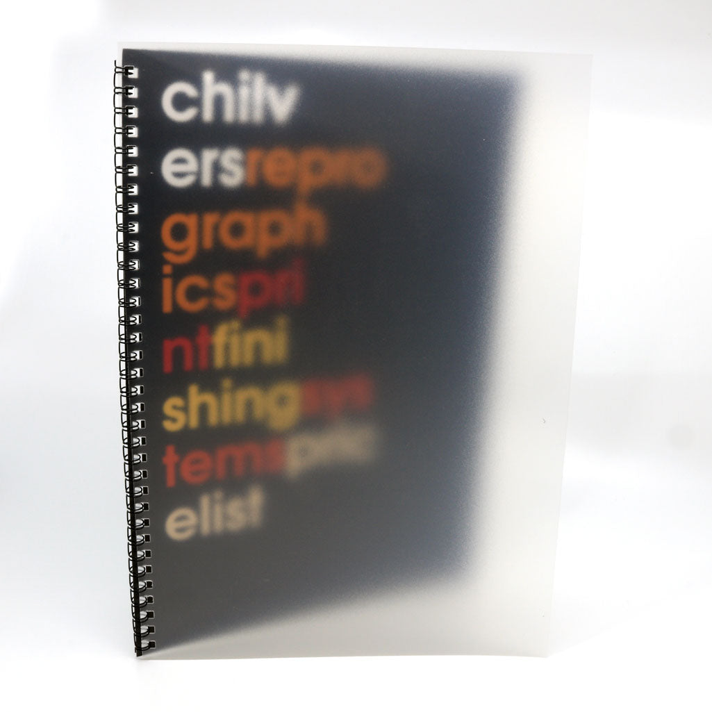 Frosted Poly-Propylene Covers (100) - Chilvers Reprographics