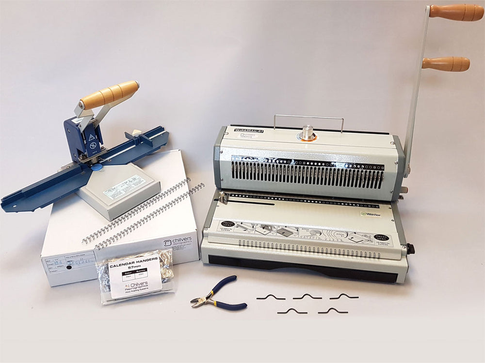 Wiremac 3:1 & Thumb-cut punch Calendar Package 8 - Chilvers Reprographics