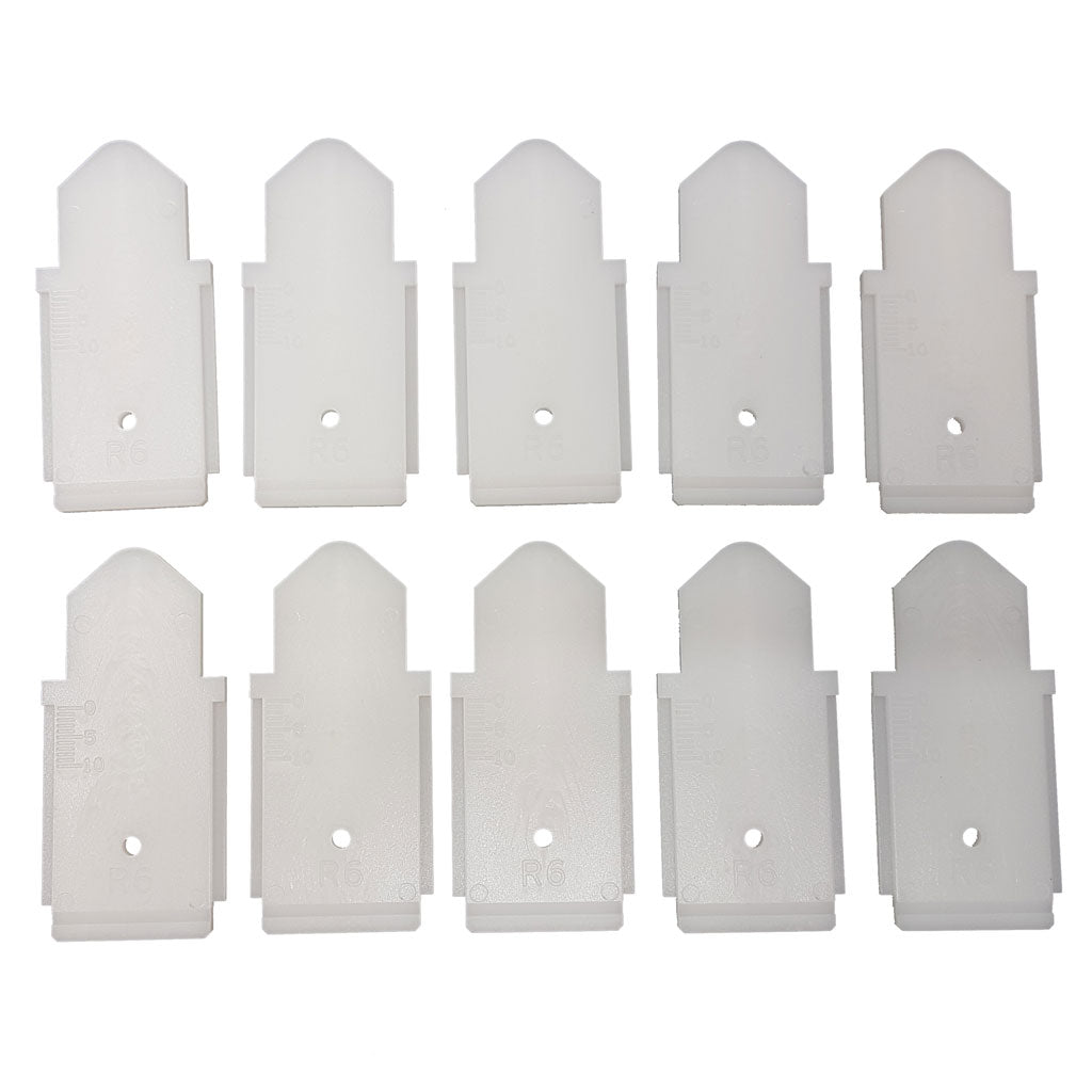 Warrior Electric Round Corner Lower Blade Pads - Chilvers Reprographics